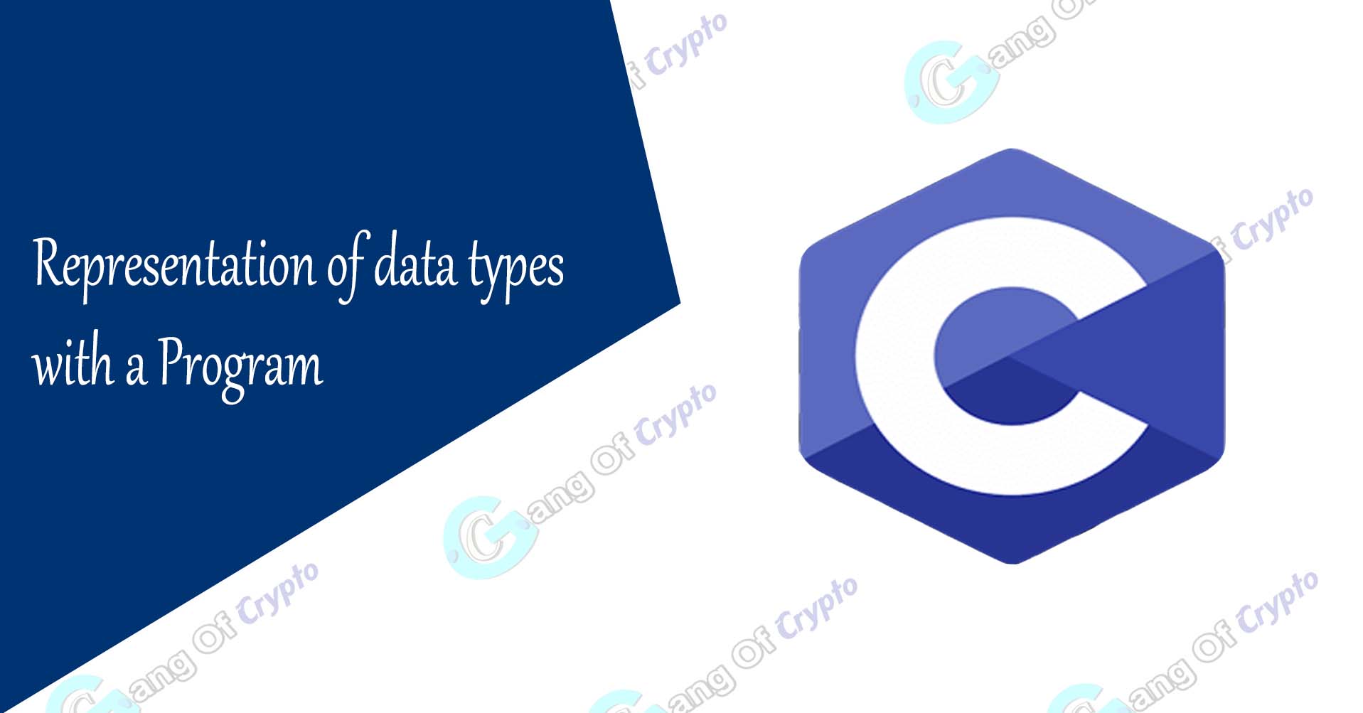 How Data types are represented in C